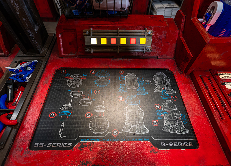 DROID DEPOT EN DISNEYLAND: EL LUGAR DONDE PUEDES CREAR TU PROPIO ROBOT ...